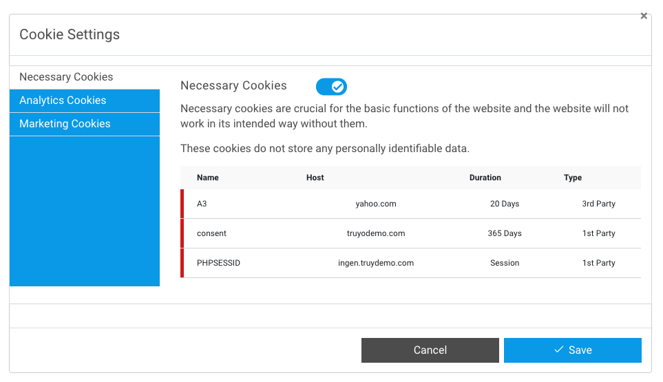 Consent & Preference Management